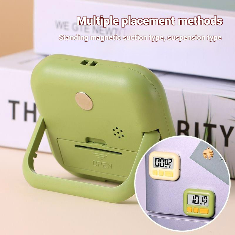 Mini Dopamine Desktop Timer Digital Countdown Timer Clock Green Yellow ...