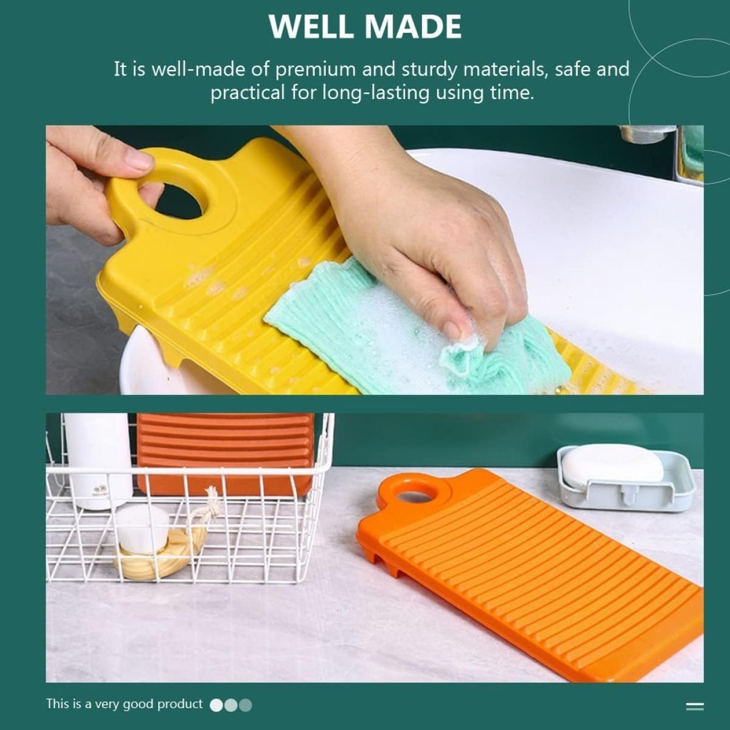 Mini Washboard Personal Washing Underwear Clothes Scrub Board Laundry ...