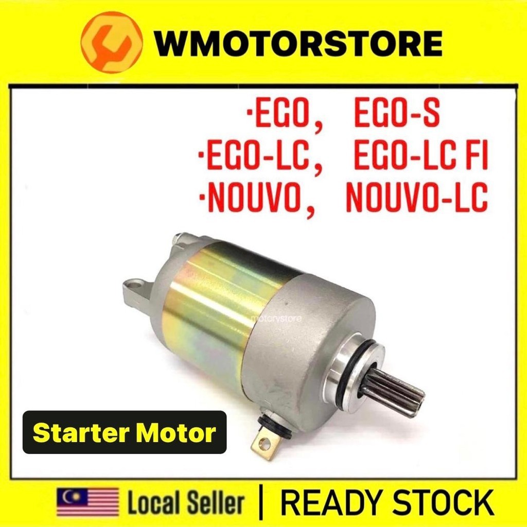 Yamaha EGO Starter Motor (Sama Pakai EGO S EGO-S EGO-LC FI EGO-LC FI ...