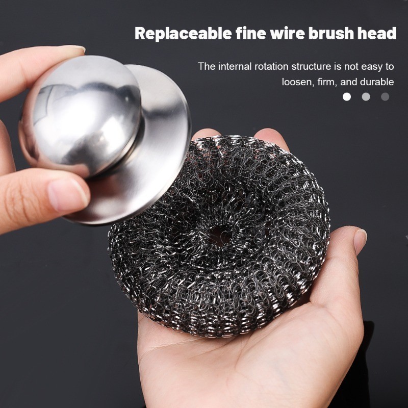 [ Featured ] Stainless Steel Wire Balls - Household Rust Remover Tools ...