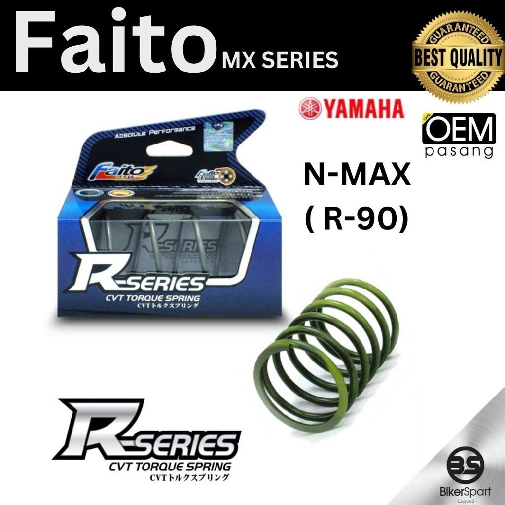FAITO R-SERIES CVT Torque Spring HONDA YAMAHA N-MAX R-90 | Shopee Malaysia