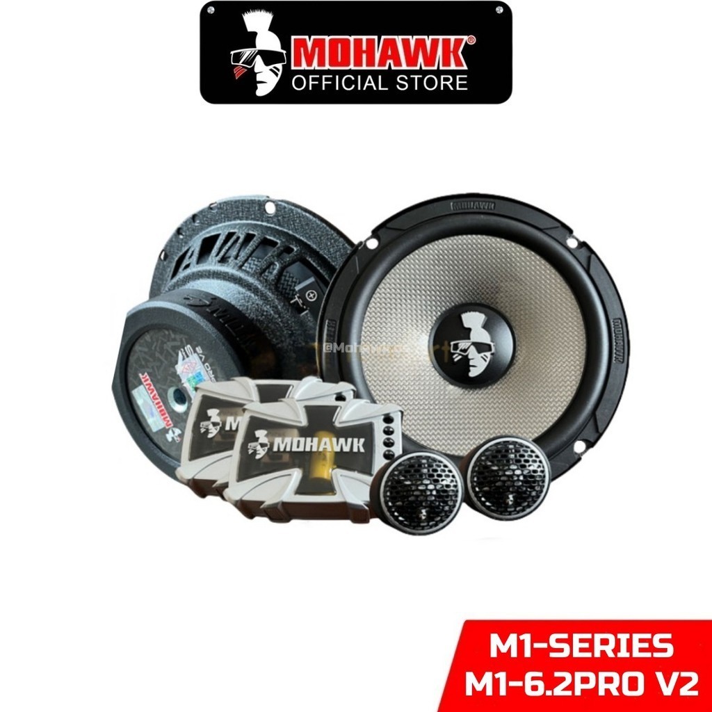 MOHAWK M1-6.2PRO V2 M1 Series 6.5'' Mid Bass Speaker Spiker Kereta ...