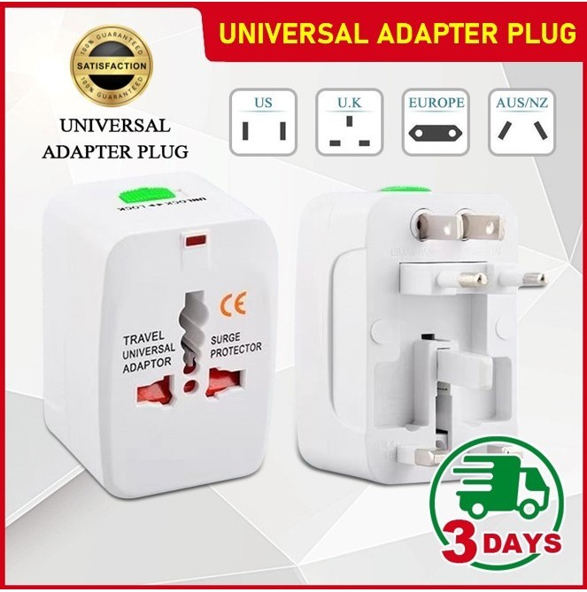 Universal Travel Adapter Plug All In One International Worldwide Travel ...