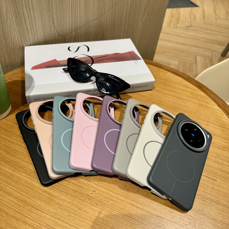 Ultra Thin Skin Friendly Magnetic Wireless Charge Phone Case for For ...