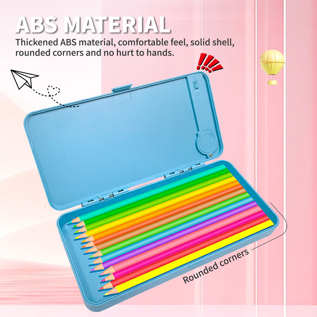 LED Pencil Case Smart Lcd Writing Tablet Stationery Box Storage Pen ...