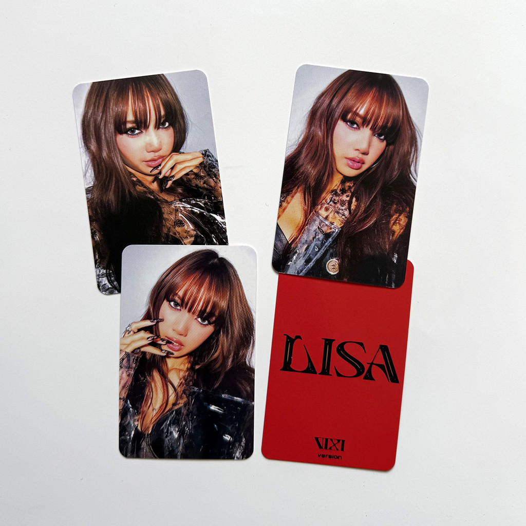 Kpop Idol LISA Album ALTER EGO Photocards | Shopee Malaysia