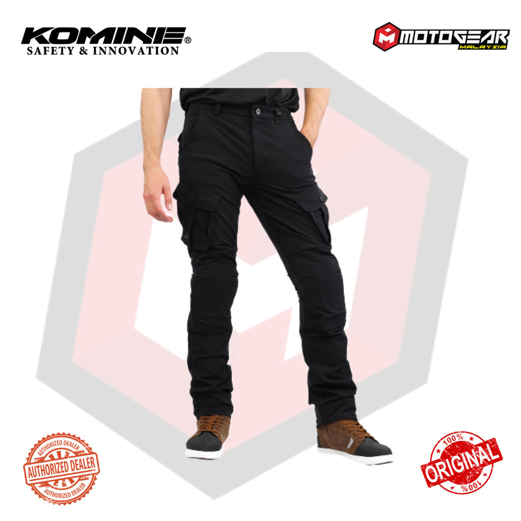 KOMINE PK-748 COOL DRY CARGO PANTS BLACK | Shopee Malaysia