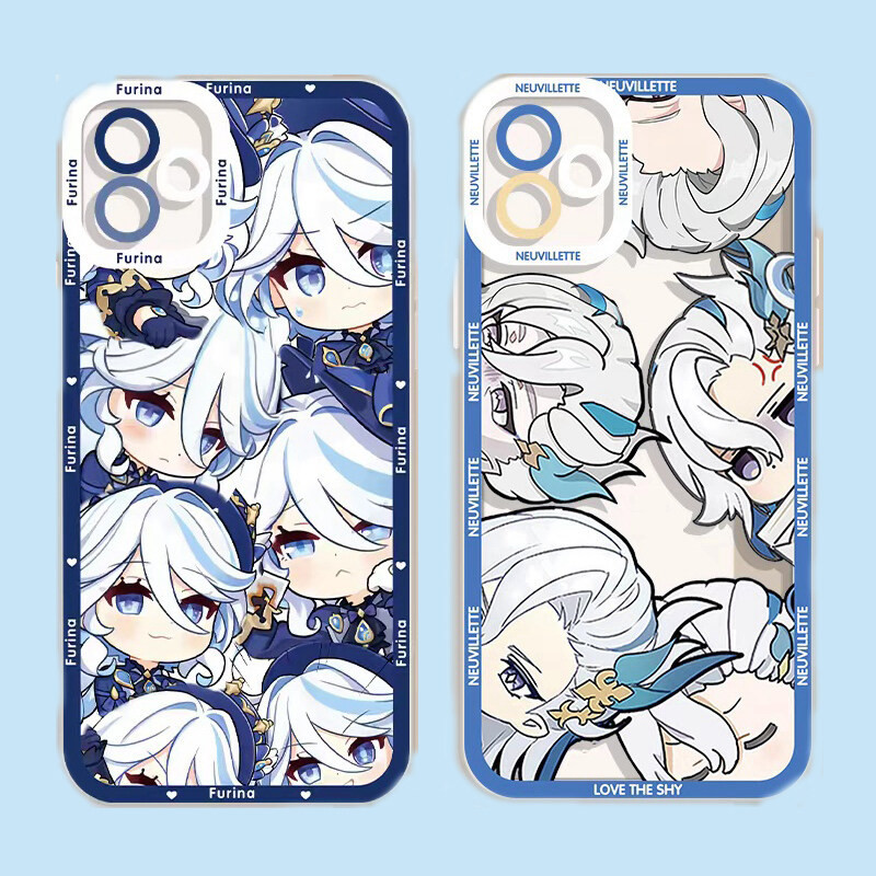 Genshin Impact Furina Neuvillette Phone Case Compatible For iPhone 11 ...