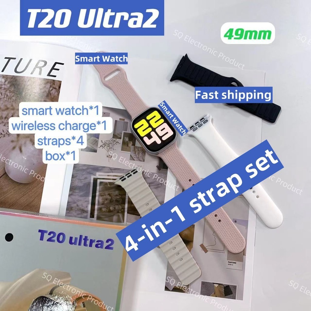 2024 New Smartwatch T20 Ultra 2 Watch Band Men s and Women s 49MM ...
