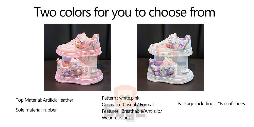SUGE kids baby Girls Cartoon Sport Shoes | kasut frozen budak perempuan ...