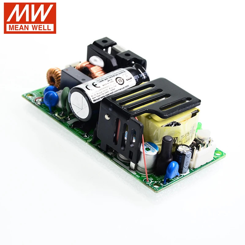 MEAN WELL EPS-120-12 120W 12V Industrial Open Frame Switching Power Supply 110V/220VAC to 12V DC ...