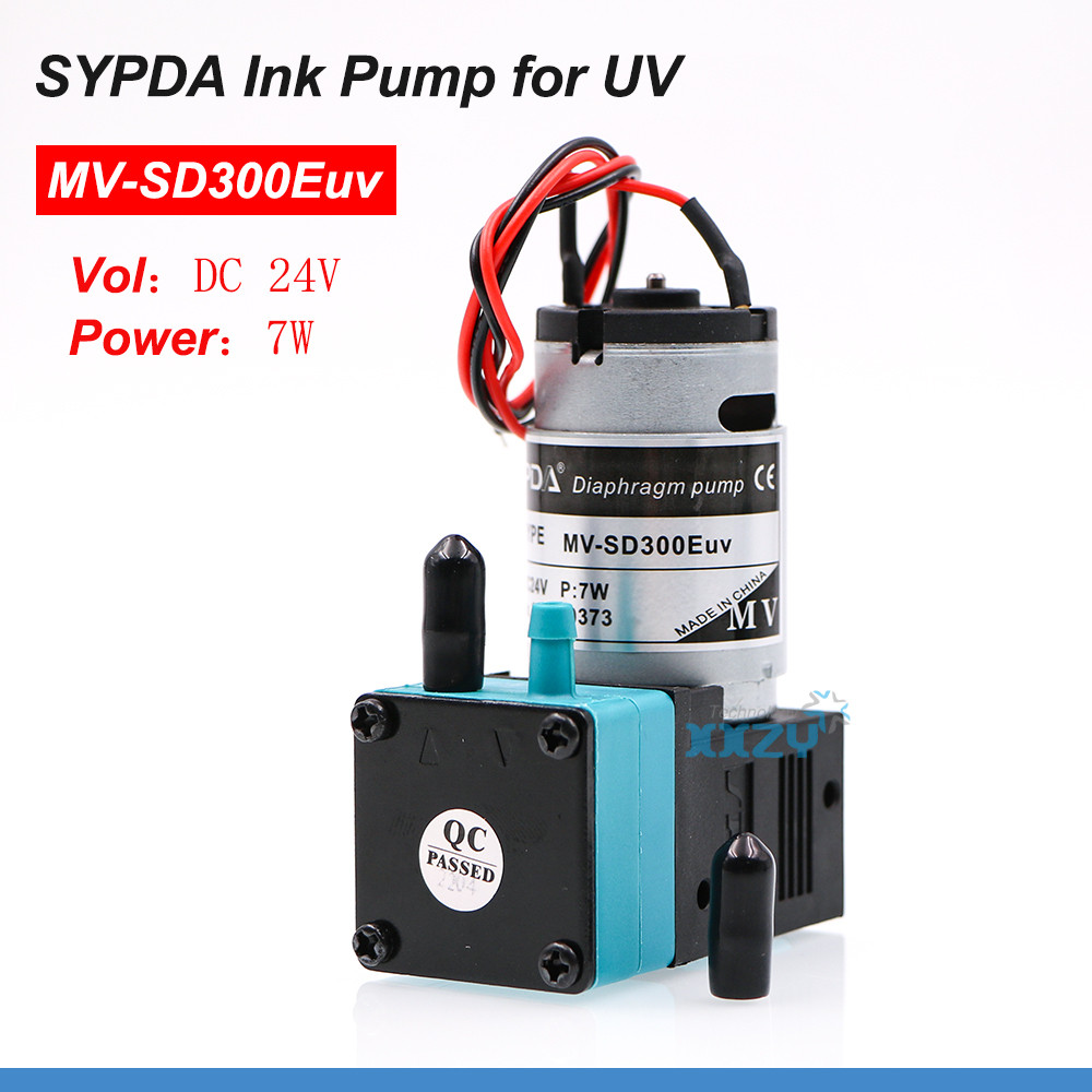 MV-SD300Euv Ink Pump for Inkjet Printer UV Flatbed Machine 7W 24V DC ...
