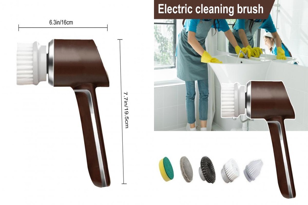 BABY Cordless Scrubber Hard-to-reach Cleaner Powerful Cordless Electric ...