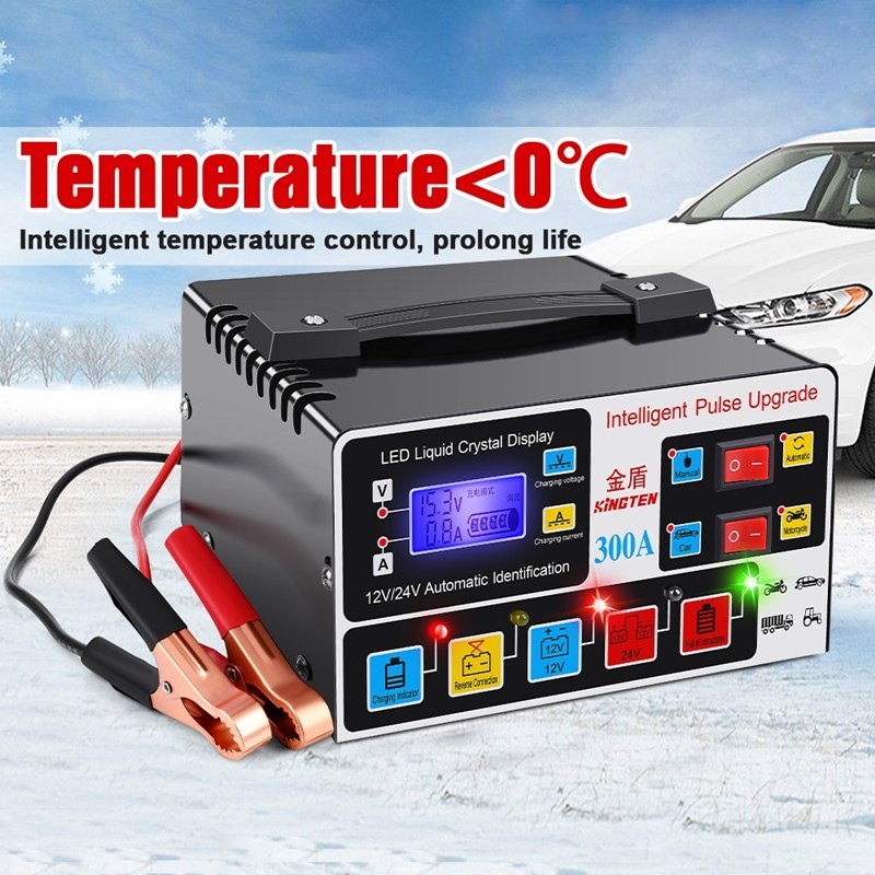 12v/24v Automotive truck battery Pengeas charger Bateri Kereta Lori ...