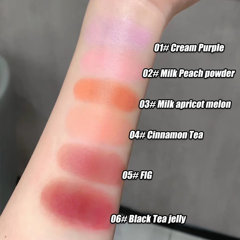 Monochrome Natural Matte Blush Cream - Long Lasting Pink Cheek Tinted ...