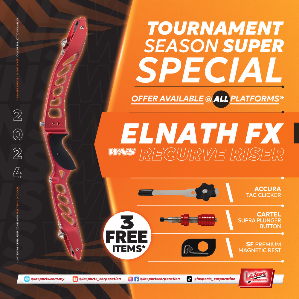 WNS ELNATH FX 25" HANDLE/RISER | Shopee Malaysia