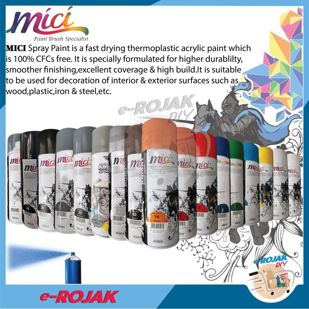 MICI Knight Spray Paint 400ml 喷漆 | Shopee Malaysia