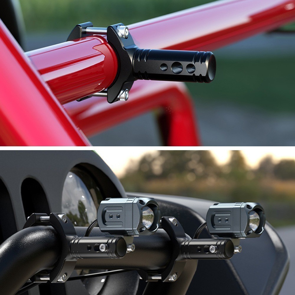 1 PC Aluminium Alloy Light Bar Mount, Motorcycle Sturdy Fog Light Mount ...