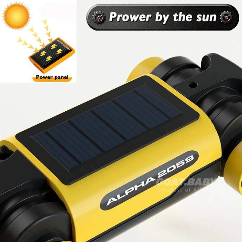 Self-Install DIY Robotic Kit Solar Powered Electric Robot Dog ...