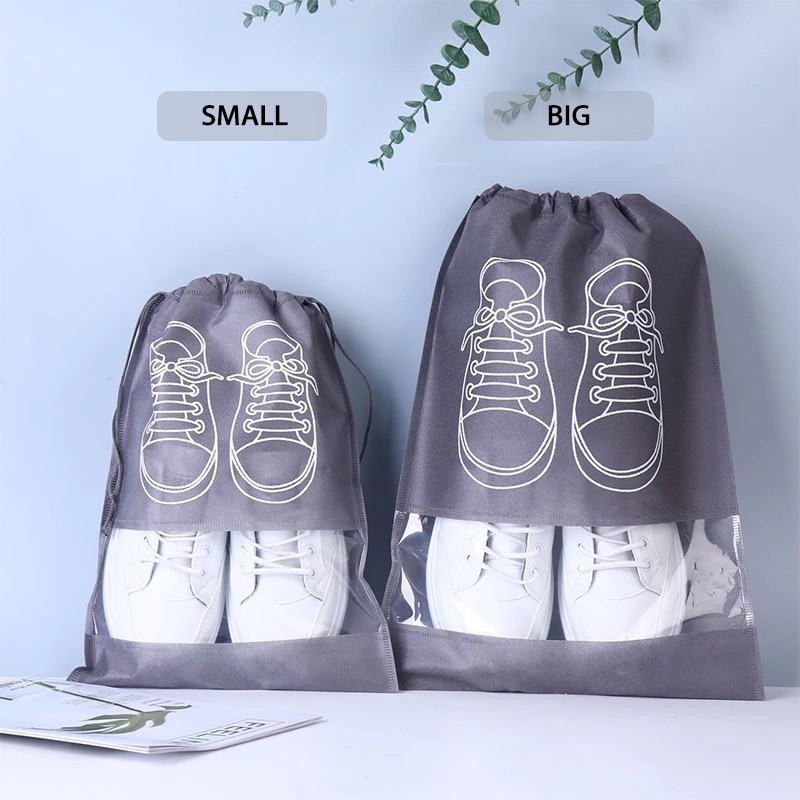 🔥𝑩𝑬𝑺𝑻 𝑷𝑹𝑶𝑫𝑼𝑪𝑻🔥Non Woven Drawstring Shoes Storage Bag Multi Usage ...