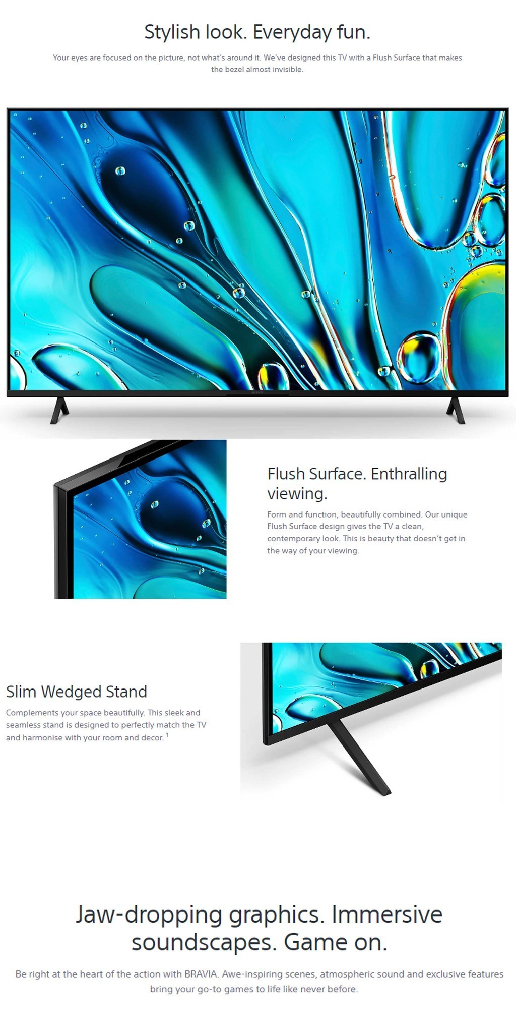 [FREE SHIPPING] Sony 55 65 Inch Bravia 3 4K HDR Processor X1™ S30 4K ...