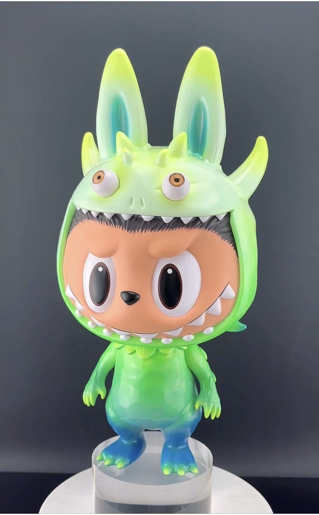 Labubu T9G Frog Monster Fast Monster Painting Modified Baby Handmade ...