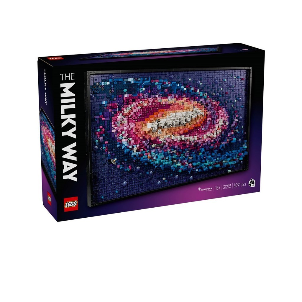 LEGO 31212 Art The Milky Way Galaxy Building Kit (3091 pieces) | Shopee ...