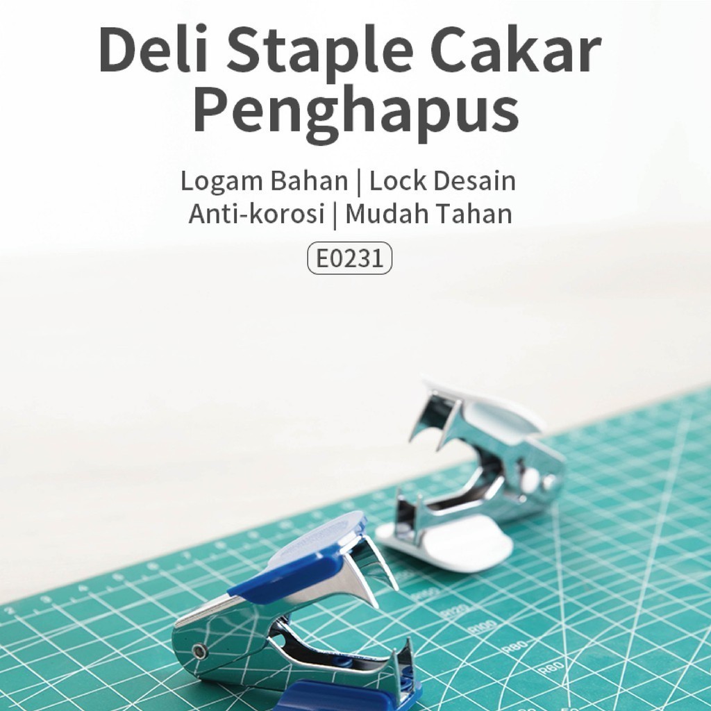Deli Staple Remover Claw Stapler Remover Staples Bullet Removal Office ...