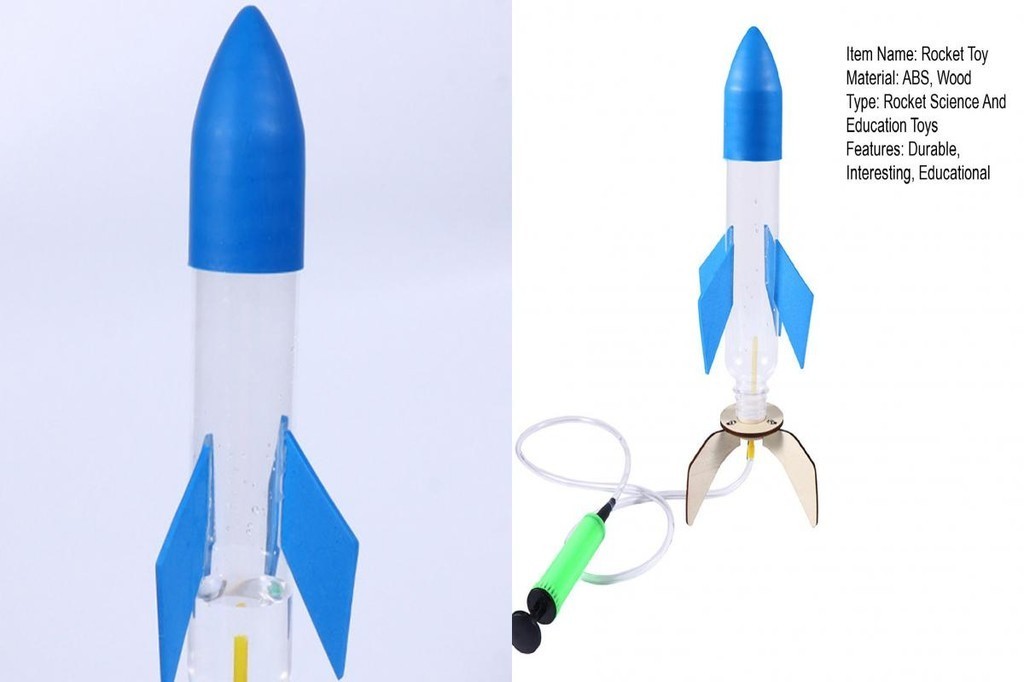 Rocket Launcher Kit Portable Water Sprinklers Launcher Fun Water Rocket ...