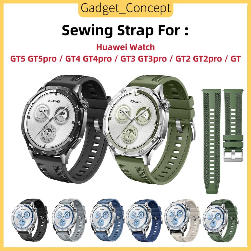 For Huawei Watch GT6 GT5 GT5pro , Huawei Watch GT4 GT4pro , GT3 GT3pro GT2 GT2pro Strap Two Side ...