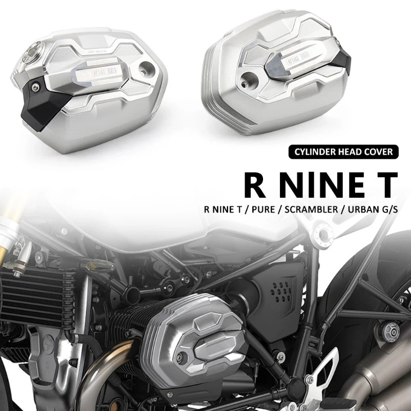 CNC Engine Guard Cylinder Head Cover Motorcycle For BMW RNINET R NINE T ...