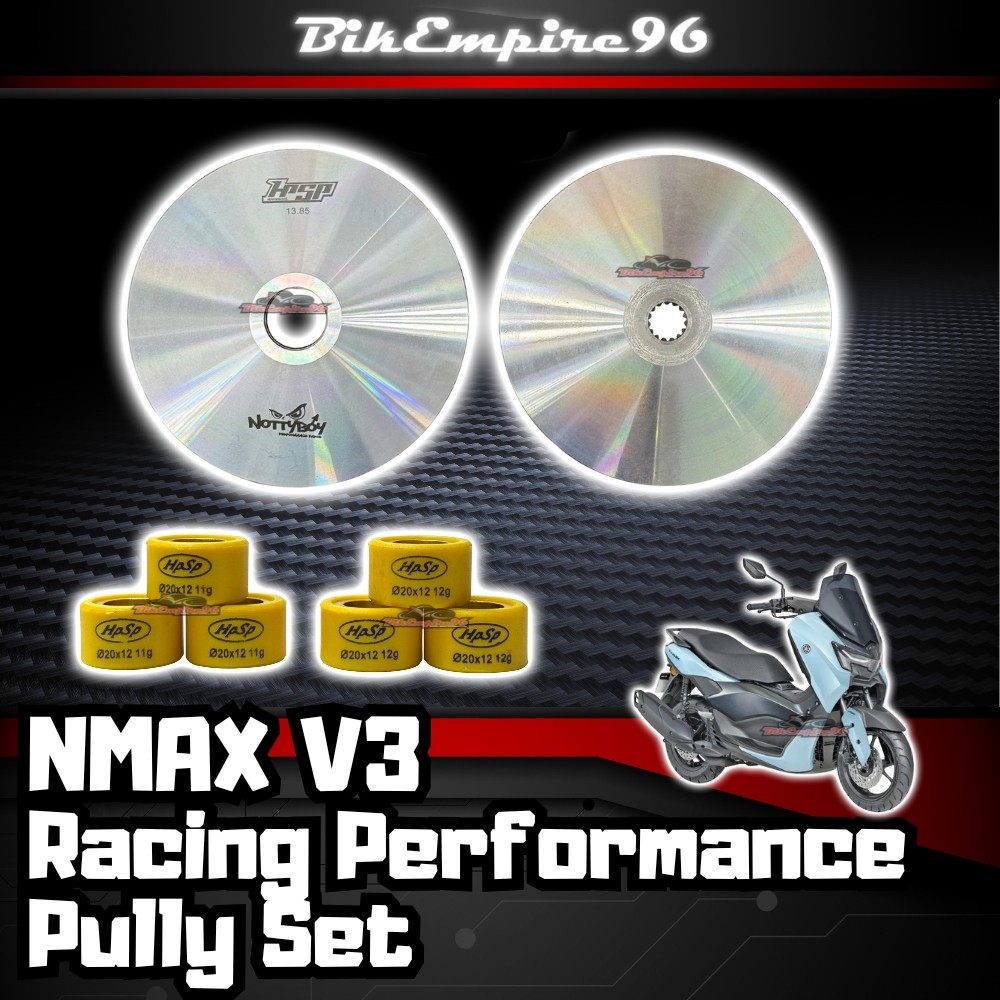 NMAX 155 V3 2025 Racing Performance Pully Set 11g 12g For YAMAHA NMAX ...