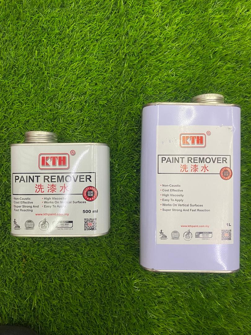 KTH Paint Remover for Metal/ Steel/ Iron Paint Removal Peluntur Cat ...
