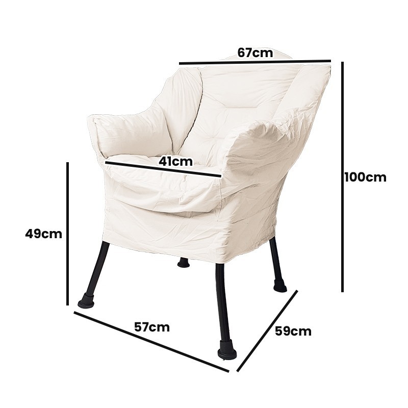 Unitwo LIVING Sitara Chair Sofa | Relaxing Sofa | Chaise Lounge Soft ...