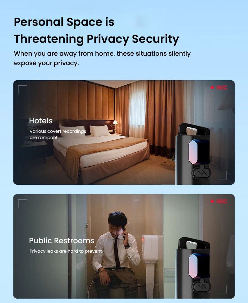 Philips Hidden Camera Anti-Surveillance Detector Emergency Lighting ...