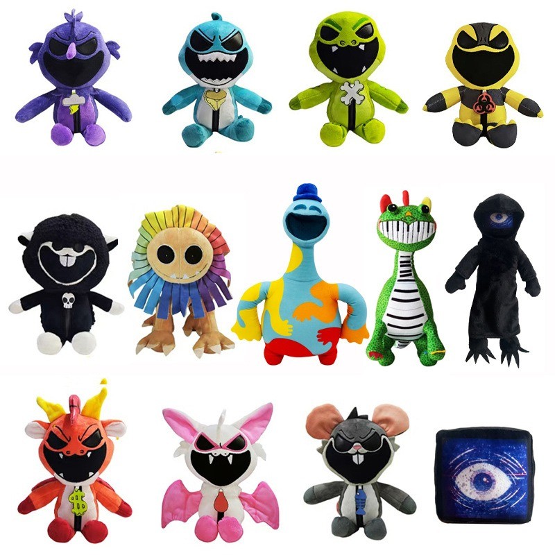 Poppy Playtime Chapter 4 Plush Toys - Nightmare Critters Huggy Wuggy ...