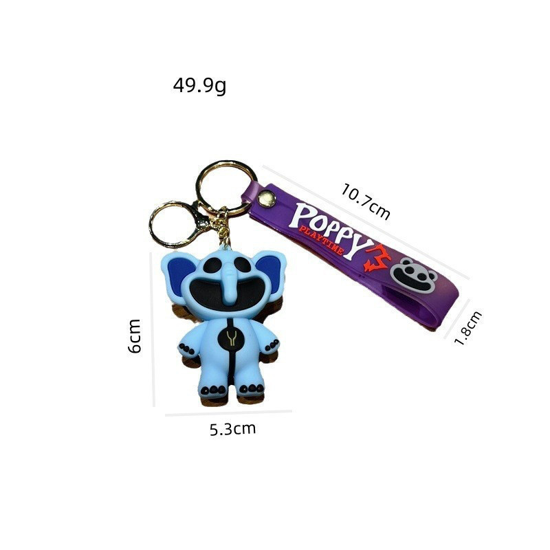 Game Smiling Critters Keychain Poppy Playtime Cartoon Hopscotch Catnap ...