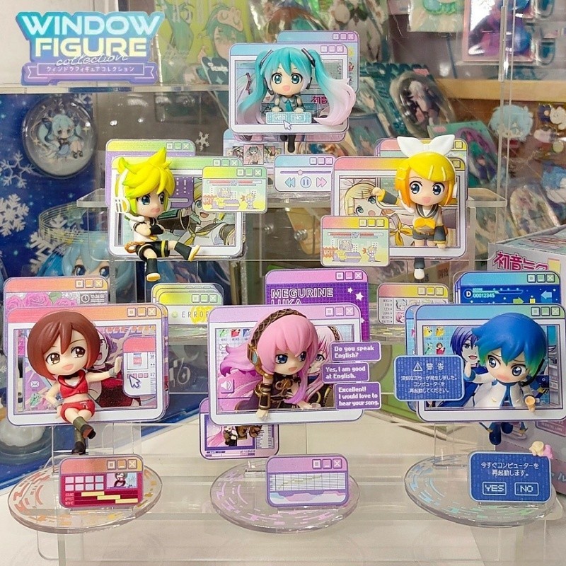 Hatsune Miku Blind Box Window Figure Series Kaito Meiko Mini Figures ...
