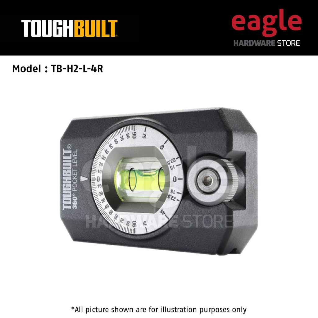 Toughbuilt TB-H2-L-4R 360 Degree Pocket Level | Shopee Malaysia