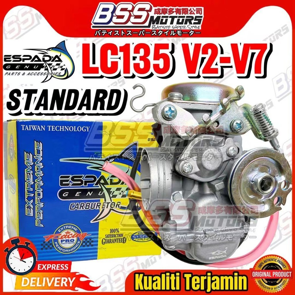 ESPADA Racing Carburetor Standard Yamaha LC135 V2 V3 V4 V5 V6 V7 LC 135 ...