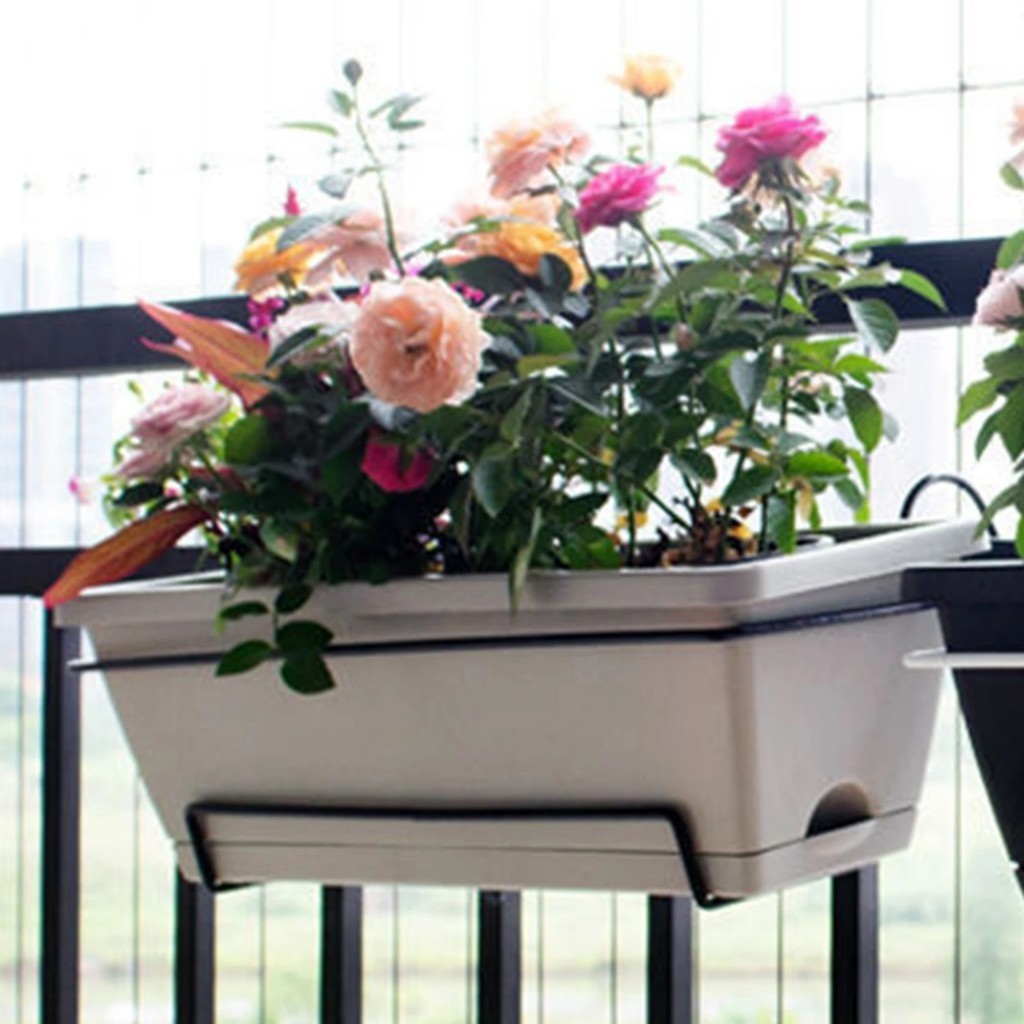 Window Box Planter Hanging Railing Planter for Balcony Railing Hanging ...