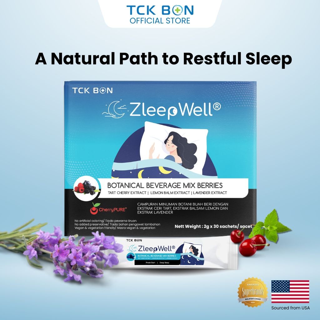 TCK BON Zleep Well (30 Sachets x 1 Box) | Shopee Malaysia