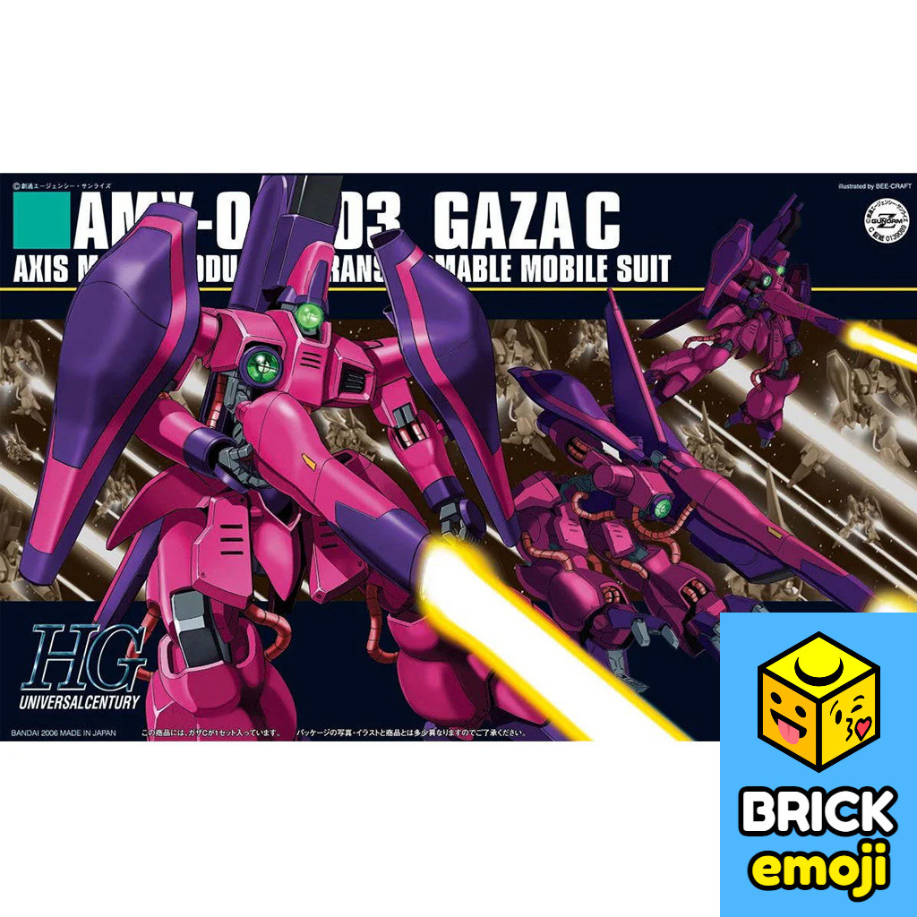 Bandai HGUC 1/144 Gaza C (Normal Type)(5057741) | Shopee Malaysia