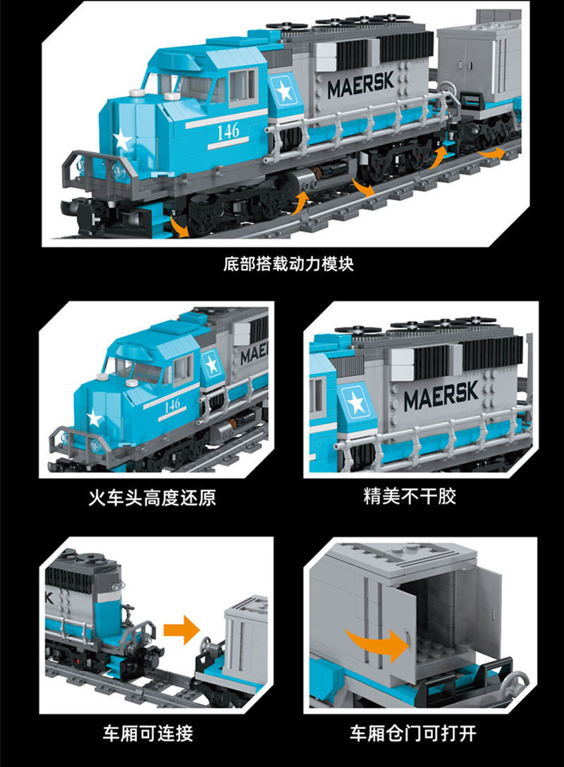 【Ready Stock】 city train toys sluban train track duplo wooden train set ...