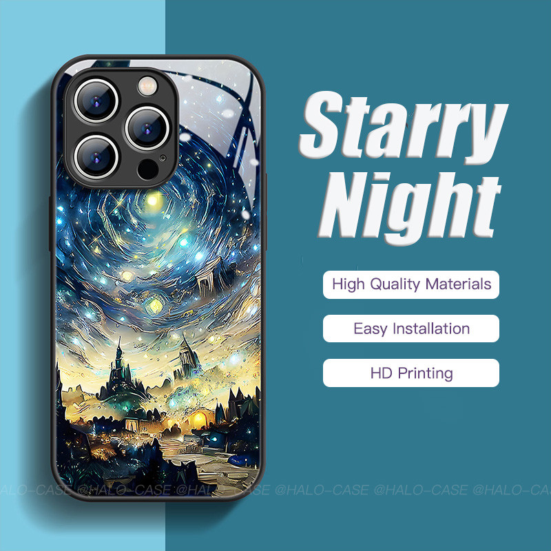 Case For iPhone 16 Pro Max 15Promax 14promax Glass Back Soft Frame ...