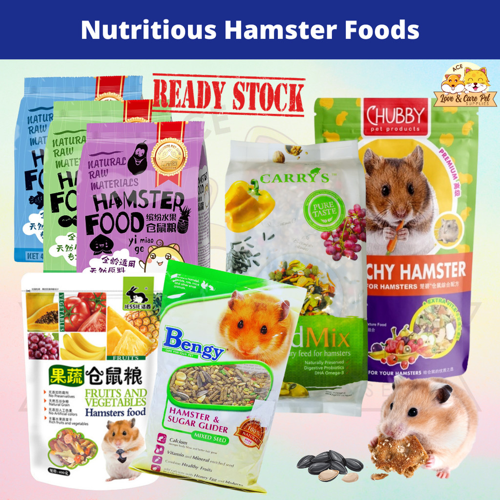 Complete Nutrition Hamster Food 1kg / Makanan Hamster Hemster Murah ...