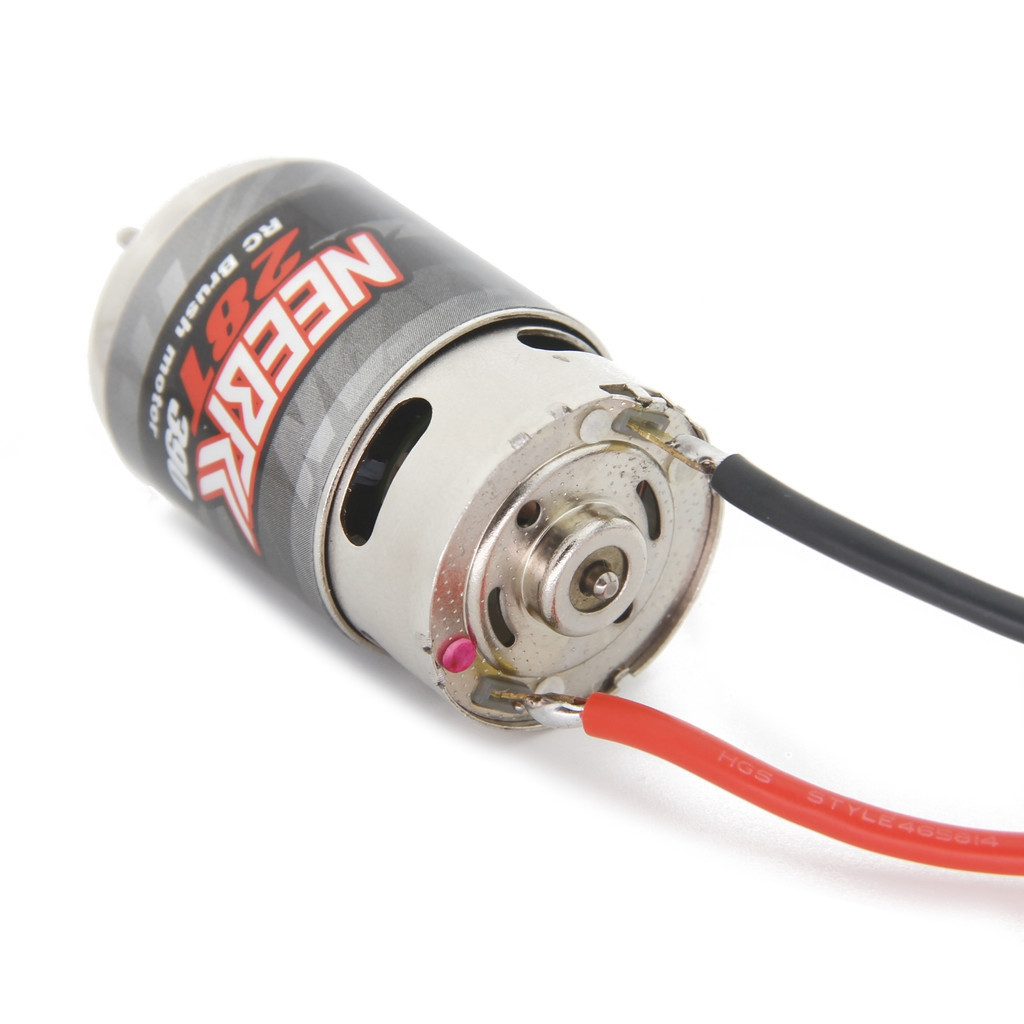 RC Crawler 370 380 390 Stainless Steel Brushed Motor for 1/12 1/14 1/16 ...