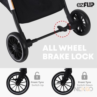 Nexgo Ez Flip Reversible Two Way Stroller Compact Lightweight Newborn ...