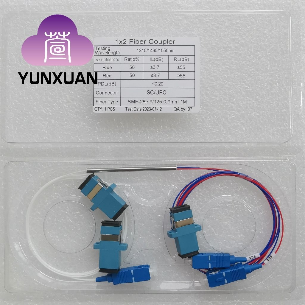 FBT SC Coupler With UPC Connector Unbalanced Ratio 1310/1490/1550nm FBT ...