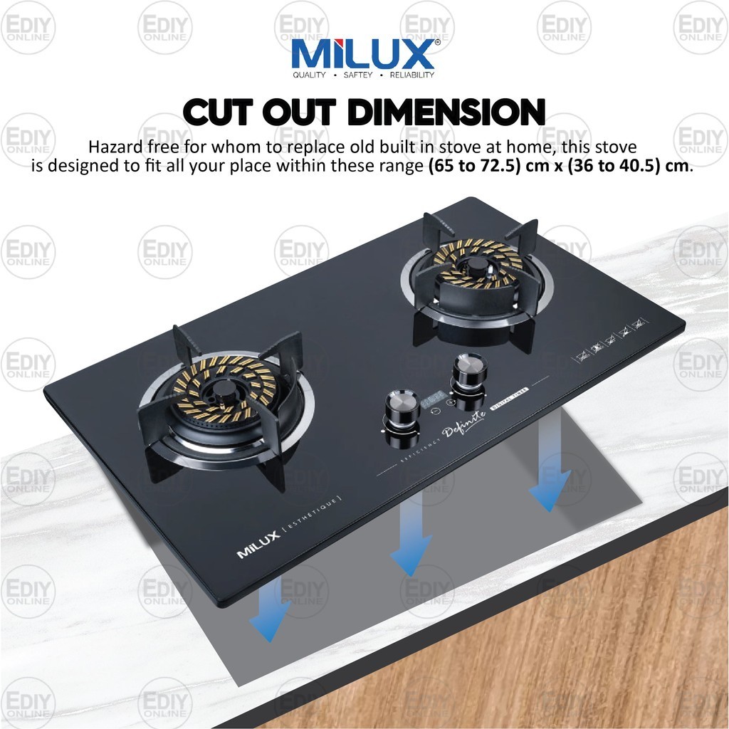 MILUX MGHF-255T Classique Powerful 4.8kW Digital Touch (FLEXIBLE BUILD ...